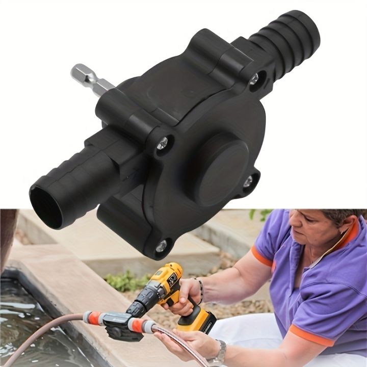 Versatile Drill-Powered Pump: Portable, Easy-to-Use, Self-Priming ...