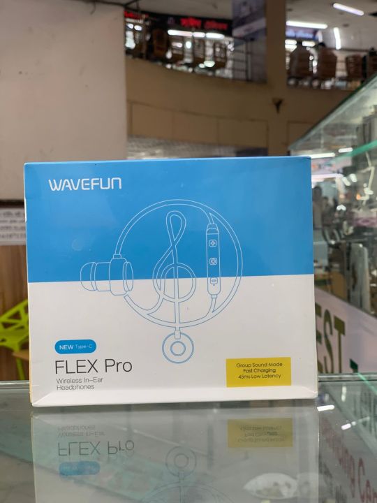 Wavefun Flex Pro Wireless Bluetooth Neckband Earphone | Daraz.com.bd