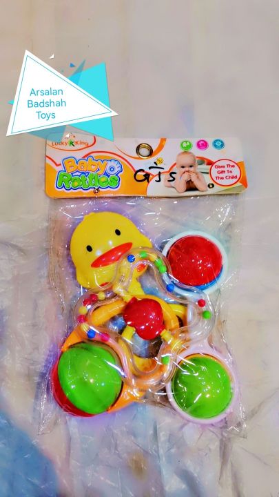 New Born Baby Cute Rattle Gift Toy 4 Pcs 1 pack , High Quality Baby ...