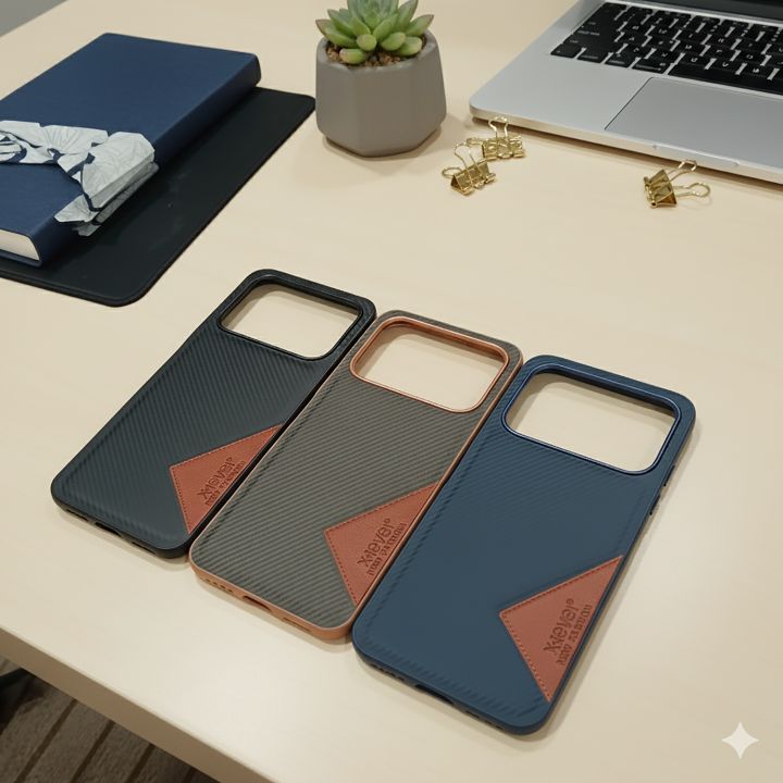 Tecno Spark 40 X Level Official Multi Colour Leather Back Cover ...