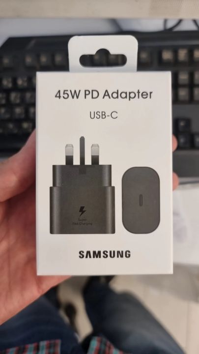 Samsung 45W PD Adapter ( ONLY) - Fast Charging Type C Adapter | Daraz.lk