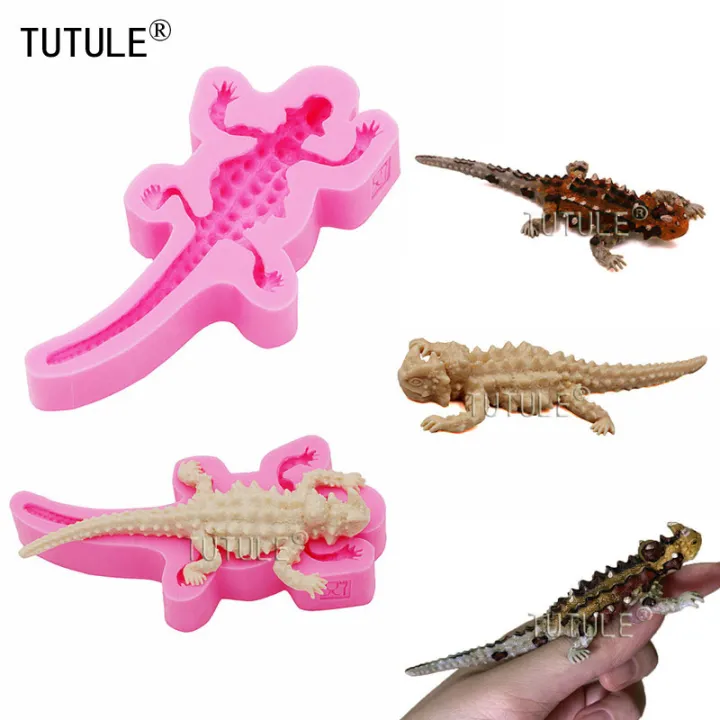 Lizard Silicone Mold, Silcone, Cake, Candy, Clay, Animal, Cooking ...
