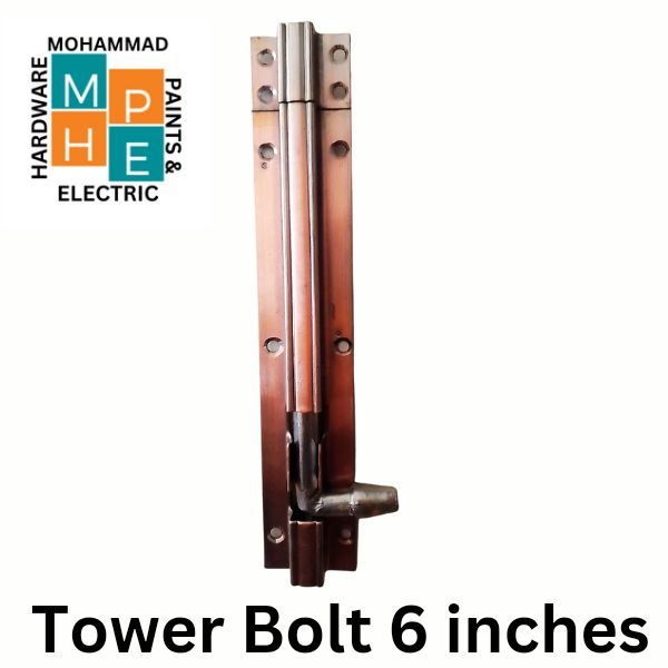 Heavy Duty, Unbreakable Door Locks, ( Tower Bolts ) 6 inch & 4 inch ...