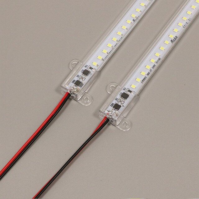 AC 220 Volt LED Counter Strip Light 2 Foot White Golden | Daraz.pk