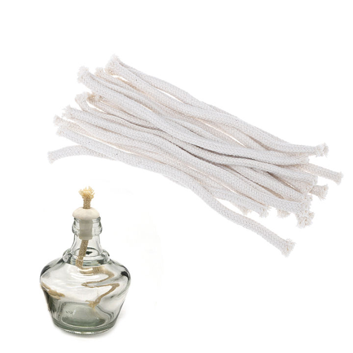 5Pcs 15cm Long Burner Alcohol Wick Rope Cotton Wick Round Cotton ...