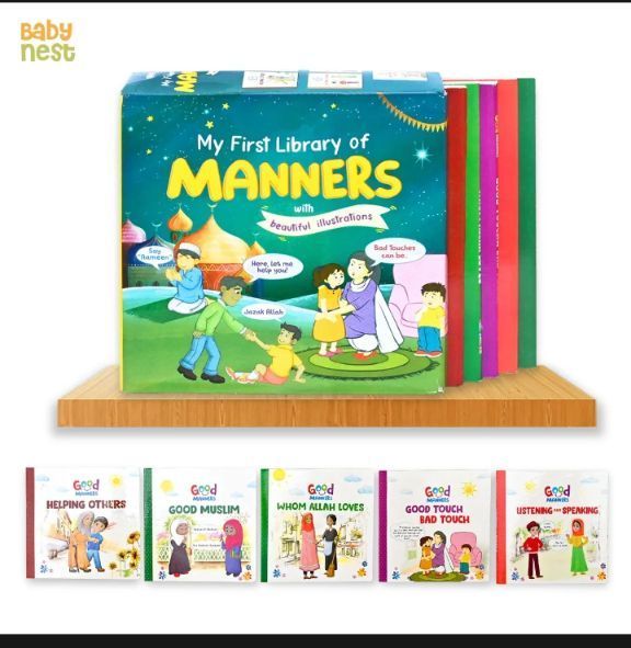 MY First Library of MANNERS for kids jbd book | Daraz.pk