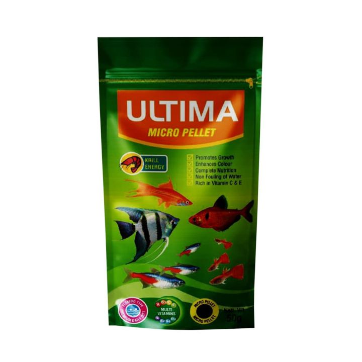 Ultima Micro Pellet Fish Food 50gm | Daraz.com.bd