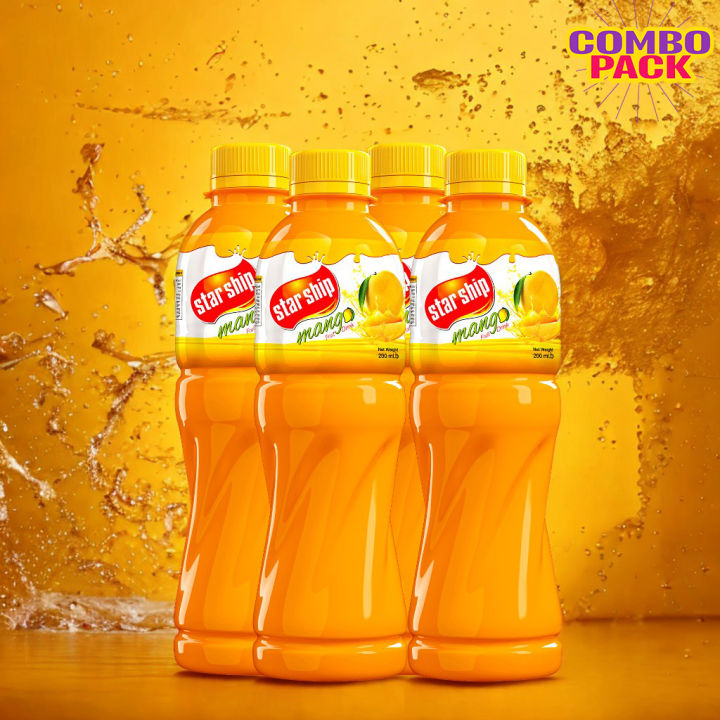 Starship Mango Drinks 200ml 4pcs Combo | Daraz.com.bd