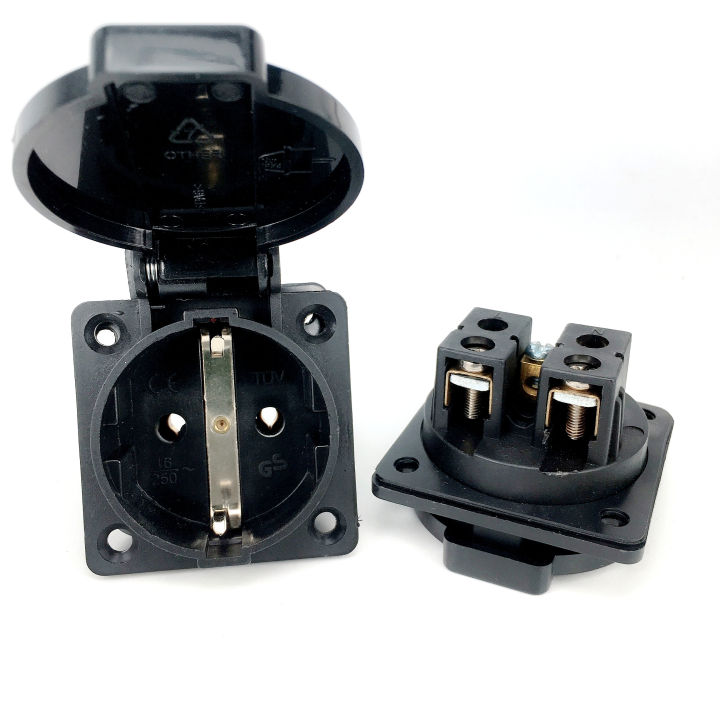 Germany Waterproof Industrial Socket AC Power Socket German Industrial ...