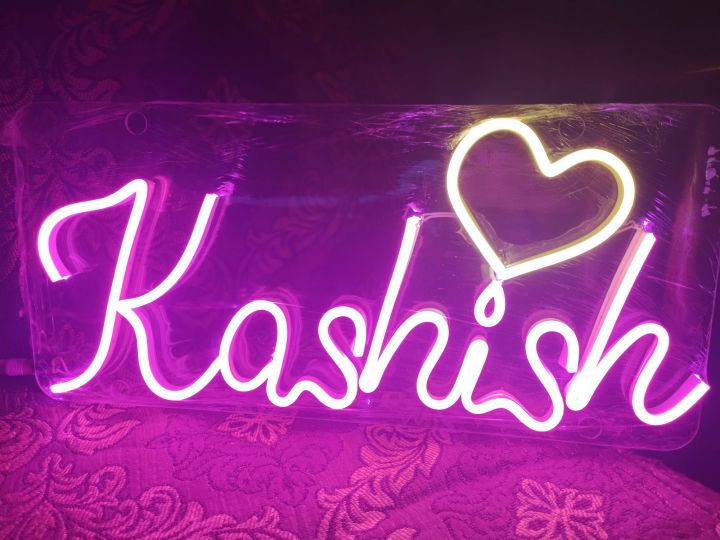 Customise Neon Sign For Single Name | Daraz.pk
