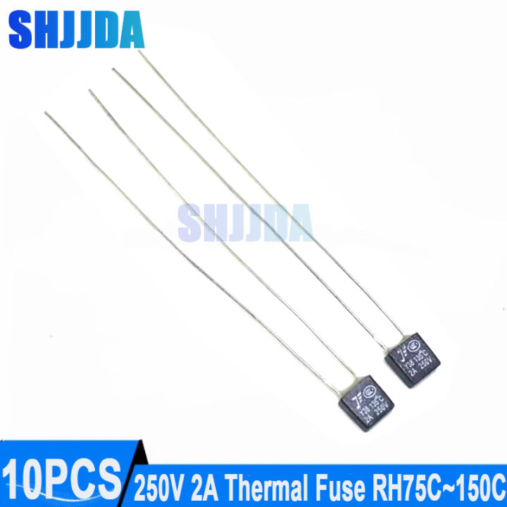 10Pcs Thermal Fuse Fan Motor 2A 250V RH 92 95 102 105 110 115 120 125 ...