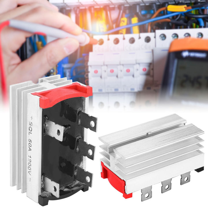2/4pcs Bridges Rectifier 1200v 3 Phase Diode Dc To Ac-Power Rectifier ...
