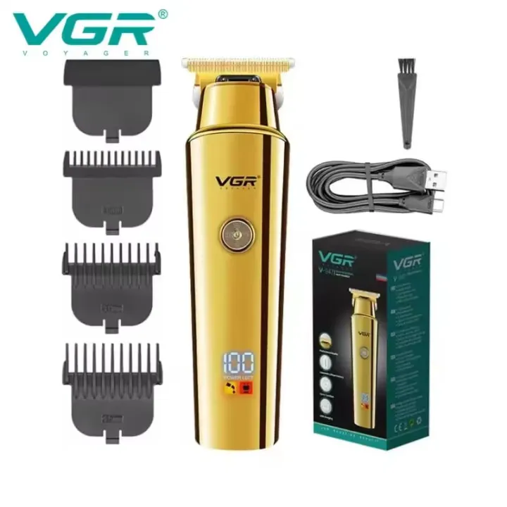 VGR Hair Clipper Rechargeable Hair Cutting Machine Cordless Hair ...