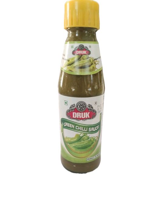 Druk Green Chilli Sauce 200 Gram | Daraz.com.np