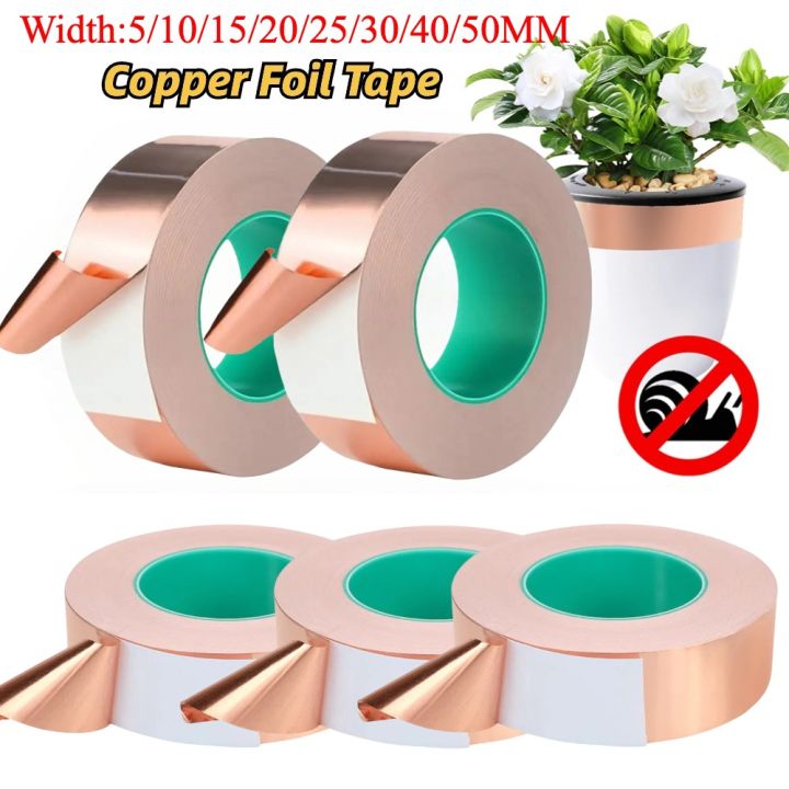 1Pcs Copper Foil Tape Conductive Strip With Double-Sided Conductive ...