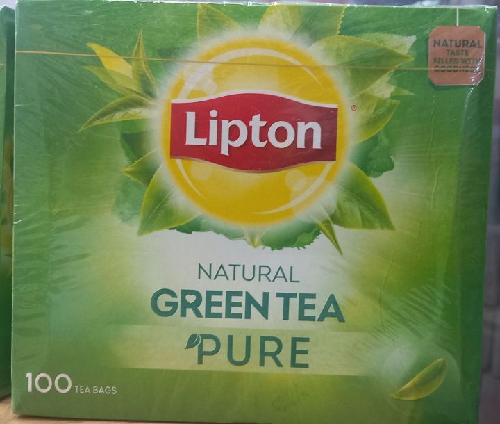 Lipton - Green - tea - classic-100-tea - bages | Daraz.com.bd