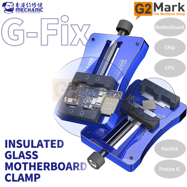 MECHANIC G-Fix Jig with Heat Resistant Tempered Glass Fixture PCB Board ...