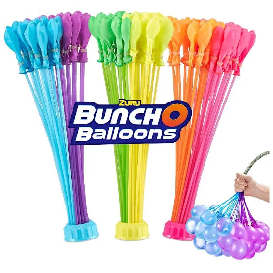 Water Ballon 111 pcs/3 SET FUN BALLON Bunch Of Balloons Rapid-Filling ...