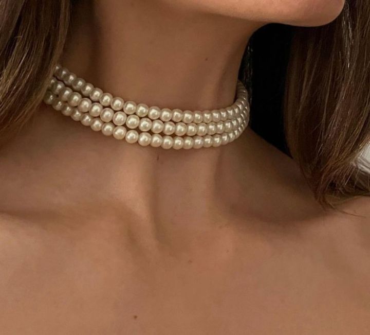 Three layer Pearl Choker | Daraz.com.np