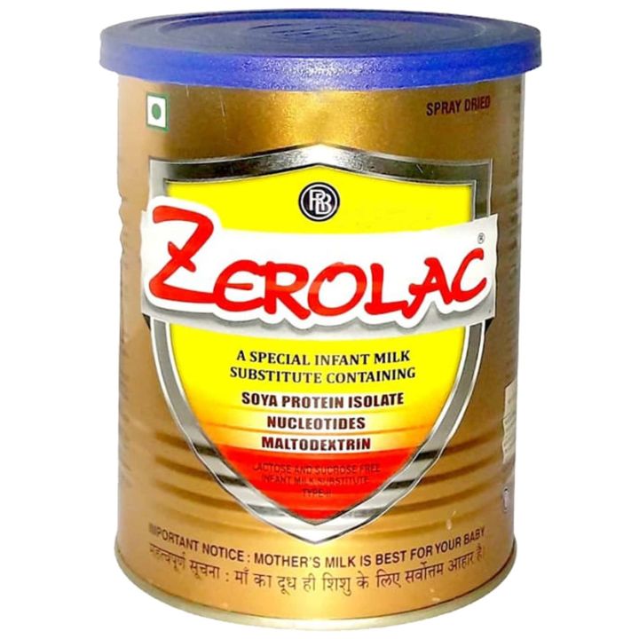 Zerolac Milk Powder with soya protein, nucleotides&maltodextrin | Daraz ...