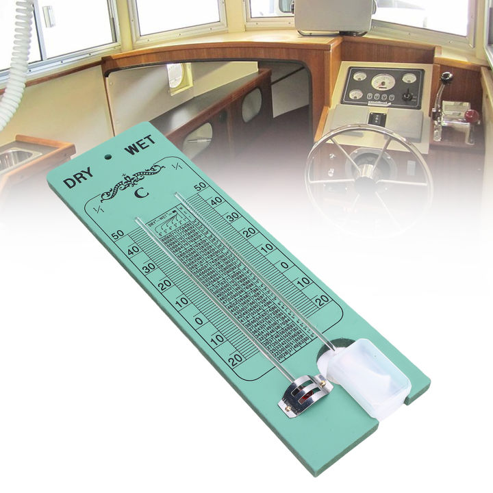 Marine Hygrometer Marine Psychrometer High Accuracy Wood Plastic ...