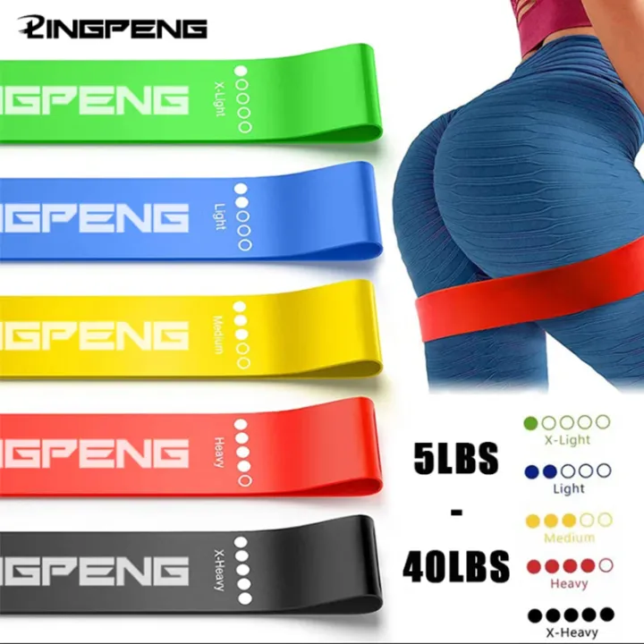 Different Resistance Bands Yoga Band Fitness Exercise Training Hip ...