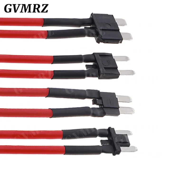1PCS Car Dual line Simple Fuse Power Socket Standard Mini Micro 2 12V ...