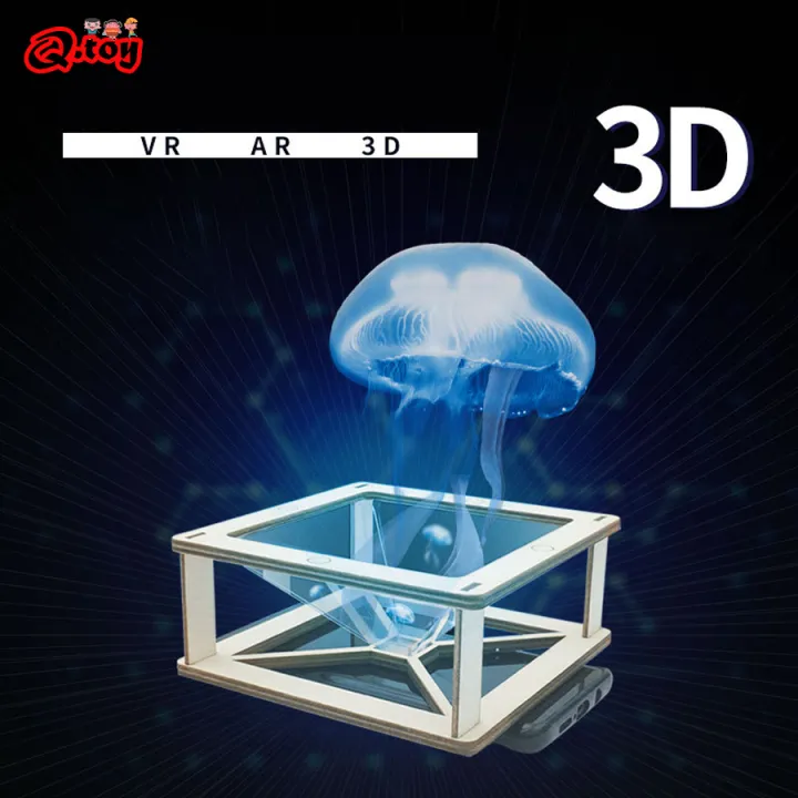 DIY 3D Projector Science Toys Tecnologia STEM Kit Experimental Tool ...
