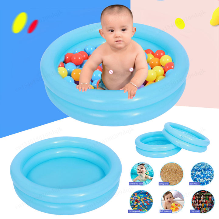 Round Inflatable Baby Toddlers Summer Swimming Pool Portable Inflatable ...
