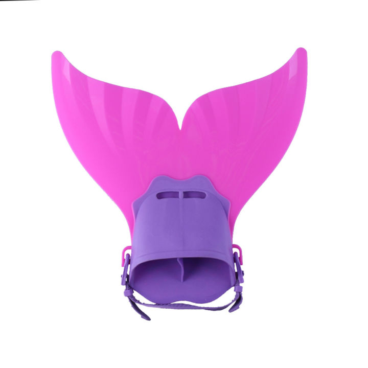 Mermaid Monofin Swim Fin for Kids Monofin Adjustable Mermaid Tails Swim ...