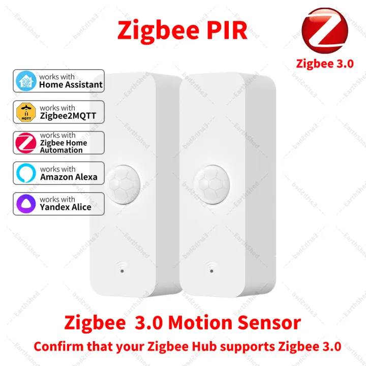 Zigbee 3.0 PIR Motion Sensor Zigbee Hub Required work with Home ...
