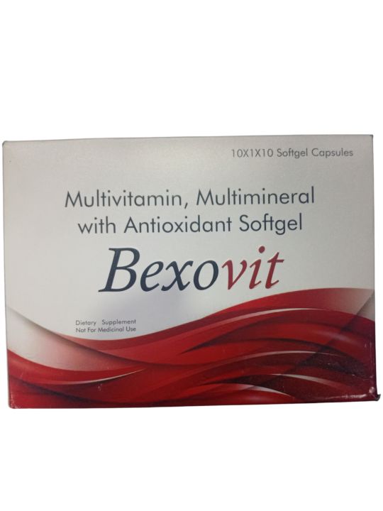 Bexovit Multivitamin, Multimineral with Antioxidant Softgels | Daraz.com.np