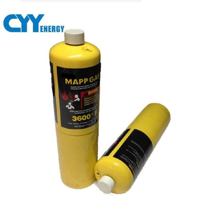 MAPP GAS THE YELLOW BOTTLE Portable Mapp welding torch | Daraz.lk
