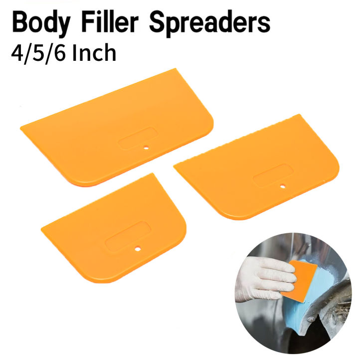 4/5/6 Inch Body Filler Spreaders car cloth tendon scraper film ...