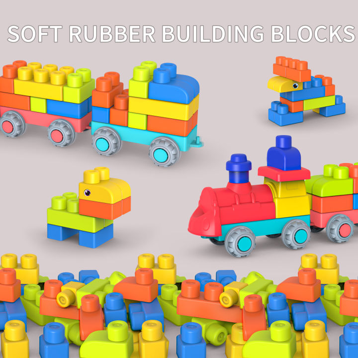 New Upgraded Early Education Puzzle Assembly Toy, Chewable And Boiled ...