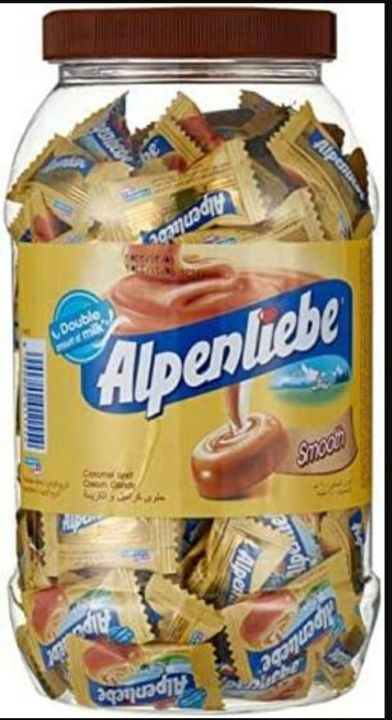 Alpenliebe Double Milk Candy 200 pcs jar | Daraz.pk