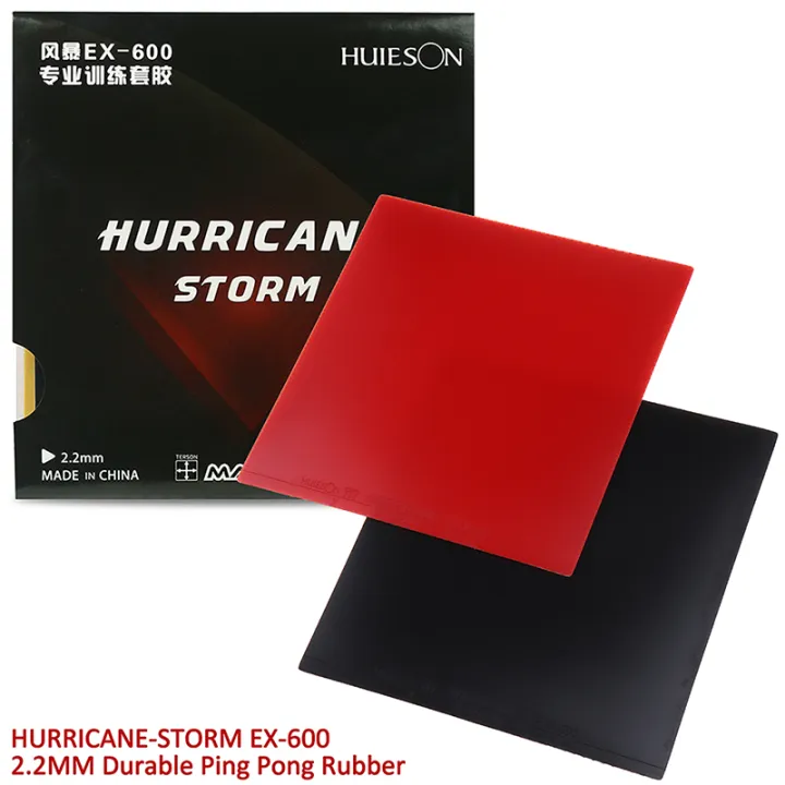 1Pcs Table Tennis Rubber HURRICANE-STORM EX-600 2.2MM Durable Ping Pong ...