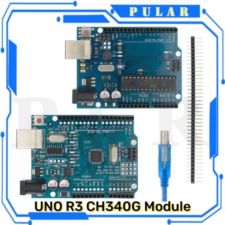 UNO R3 Development Board PLR ATmega328P CH340 CH340G For Arduino UNO R3 ...