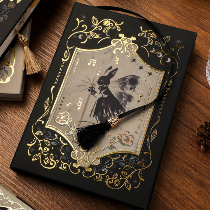 A5 Gothic Note Magnetic Buckle Book Retro Art High Value Exquisite Hand ...