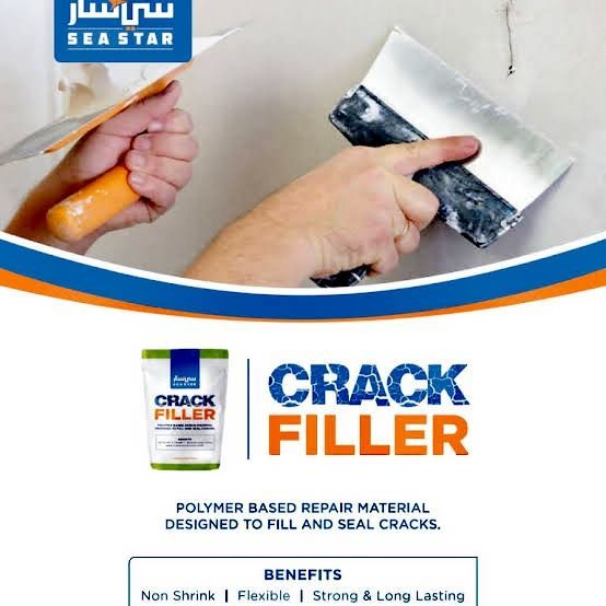 Sea Star Crack Filler 1kg Bag 100% Crack Filler & Waterproof Formula ...