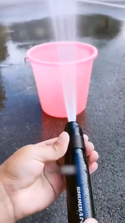 RR DEALZ Black Pagoda Pacifier Direct Spray Water Gun Plastic Body ...