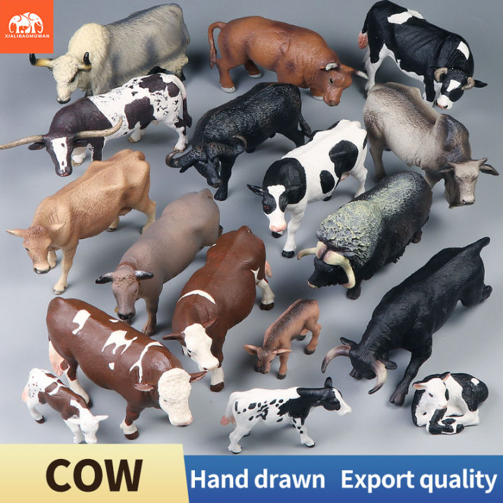 Educational Farm Animal Action Figures Set for Kids - Simulation ...