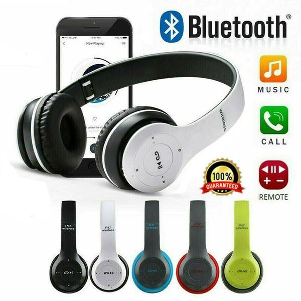 P47 5.0 Wireless Headphone|| P47 Bluetooth foldable headphone | Daraz.pk