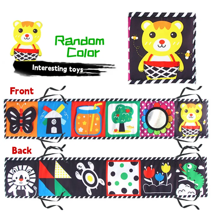 Crinkle Early Education Learning Toy, Educational Baby Bathtime Cloth ...