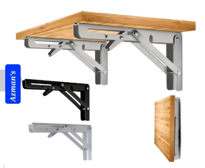 Folding wall table slim fit table wall mount table azman's slim fit ...