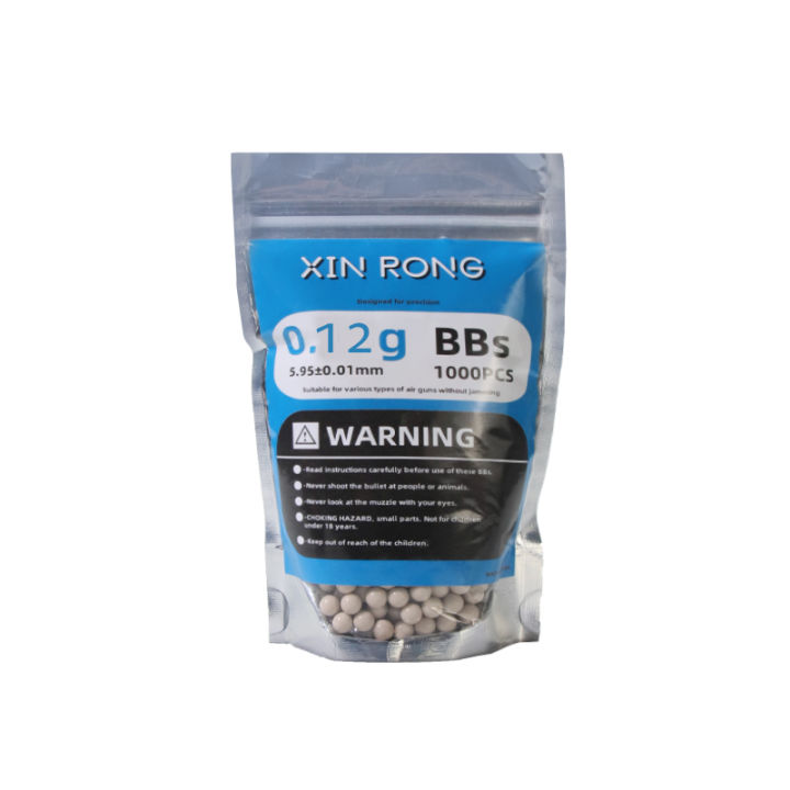 1000 Rounds Airsoft Paintball 5.95mm BBs Bullets 0.2g/0.25g Strike Ball ...