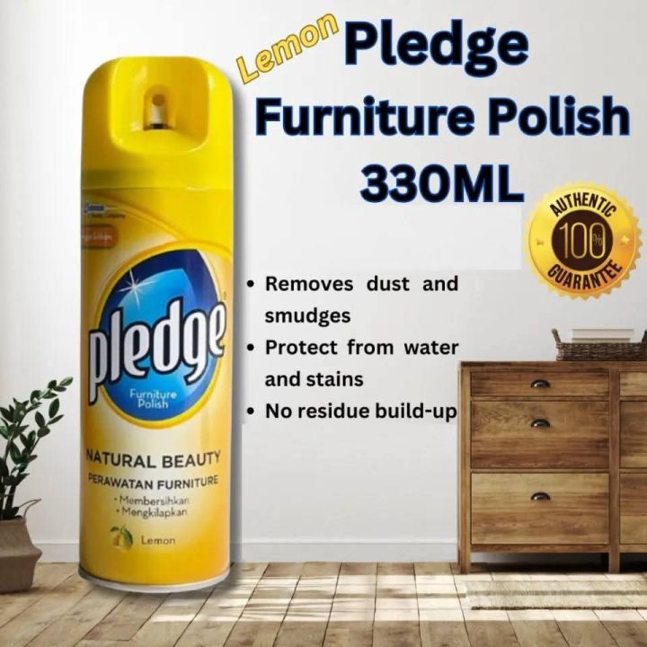Pledge Furniture Polish Spray, Multi Surface Cleaner Dust, Shine ...