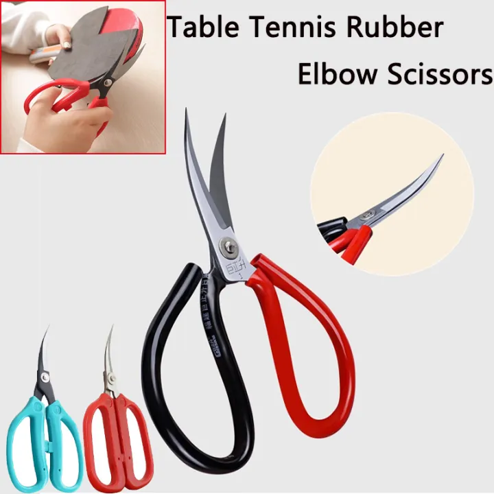 Sharp&Durable Table Tennis Rubber Elbow Scissors Ping-Pong Bat Rubber ...