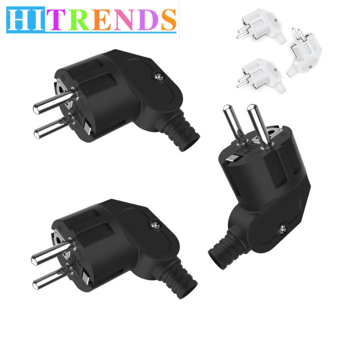 2/3/4/6pcs EU plug Replaceable wiring Male plug 4.8mm rechargeable ...
