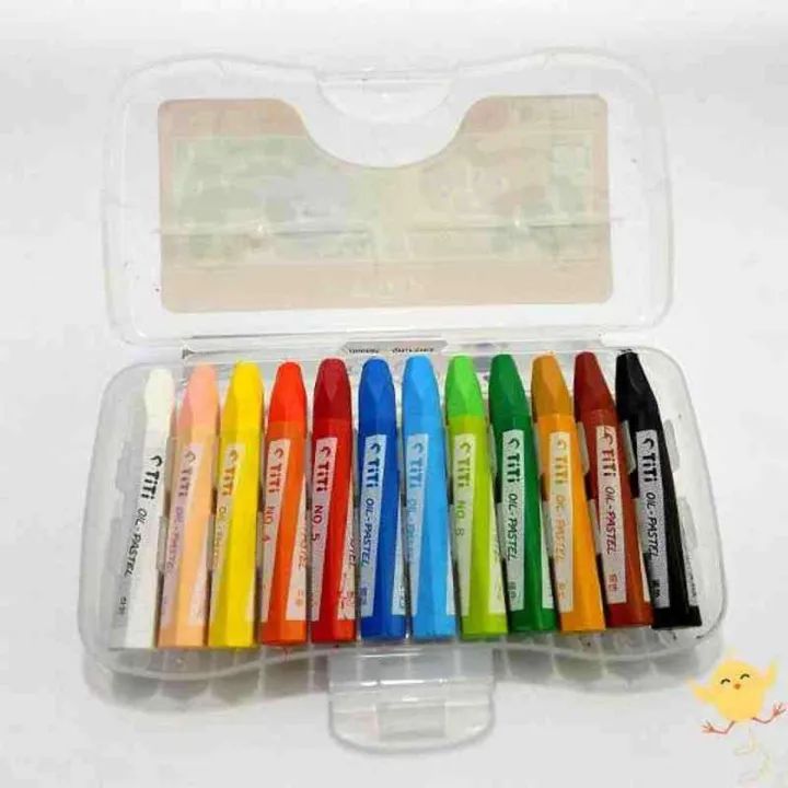 Titi Oil Pastels Crayons 12 Colours | Daraz.pk